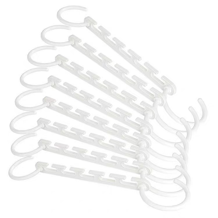 Home Space Saving Wonder Hanger Triples Closet Space Clothes Drying ...