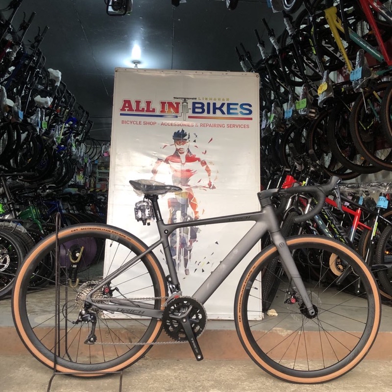 Tirich Space R3000 45cm Gravel Bikes 2x9Speed Shimano Sora With ...