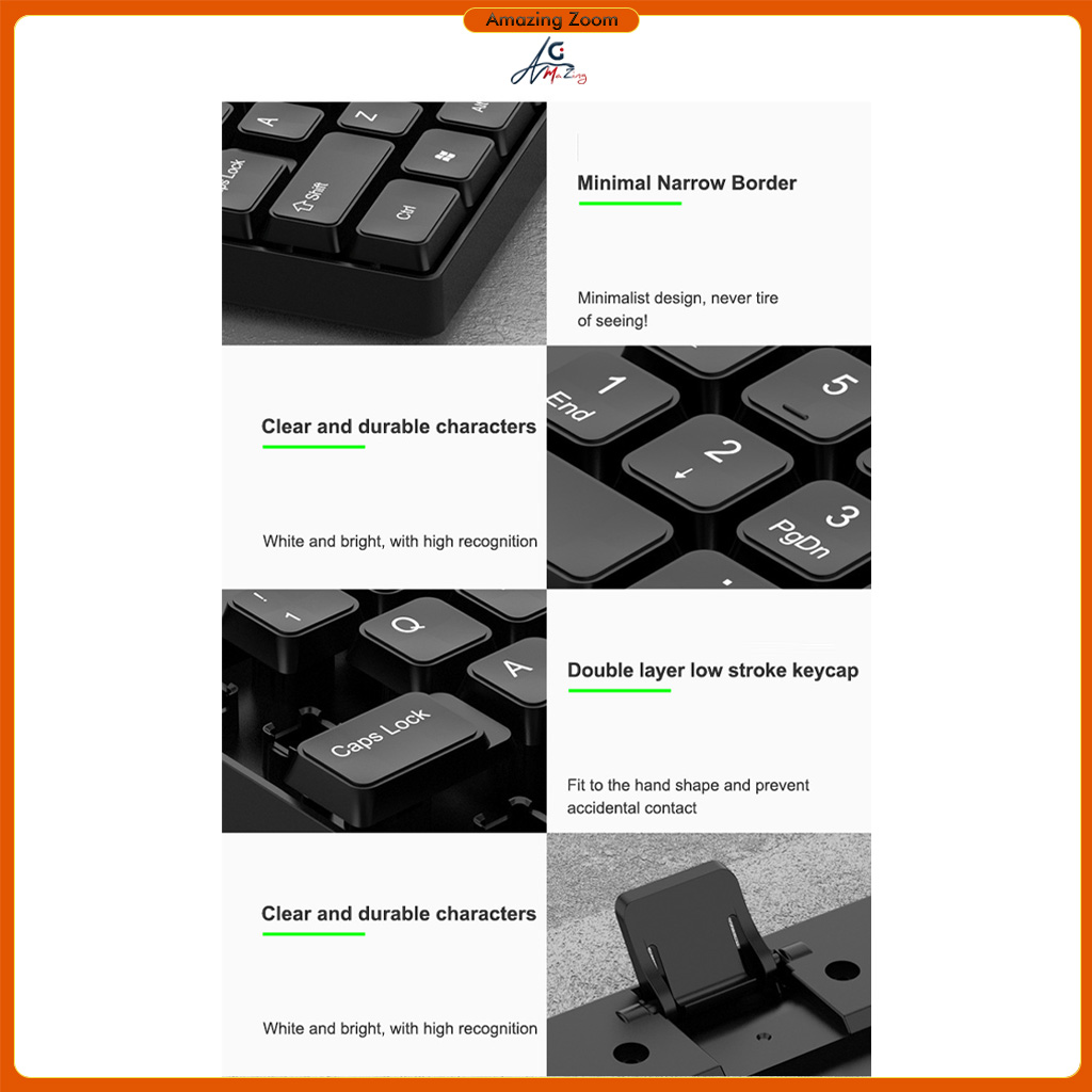 104 Keys USB Wired Keyboard Ergonomic Design Gaming Keyboard for Office ...