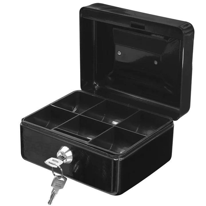 LIGHT UP BUY 1 TAKE 1 15CM Portable Steel Small Lockable Cash Coin ...