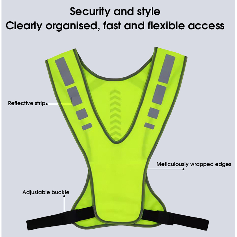 【2pcs】Reflectorized Vest For Motorcycle Security Safety Vest Road ...