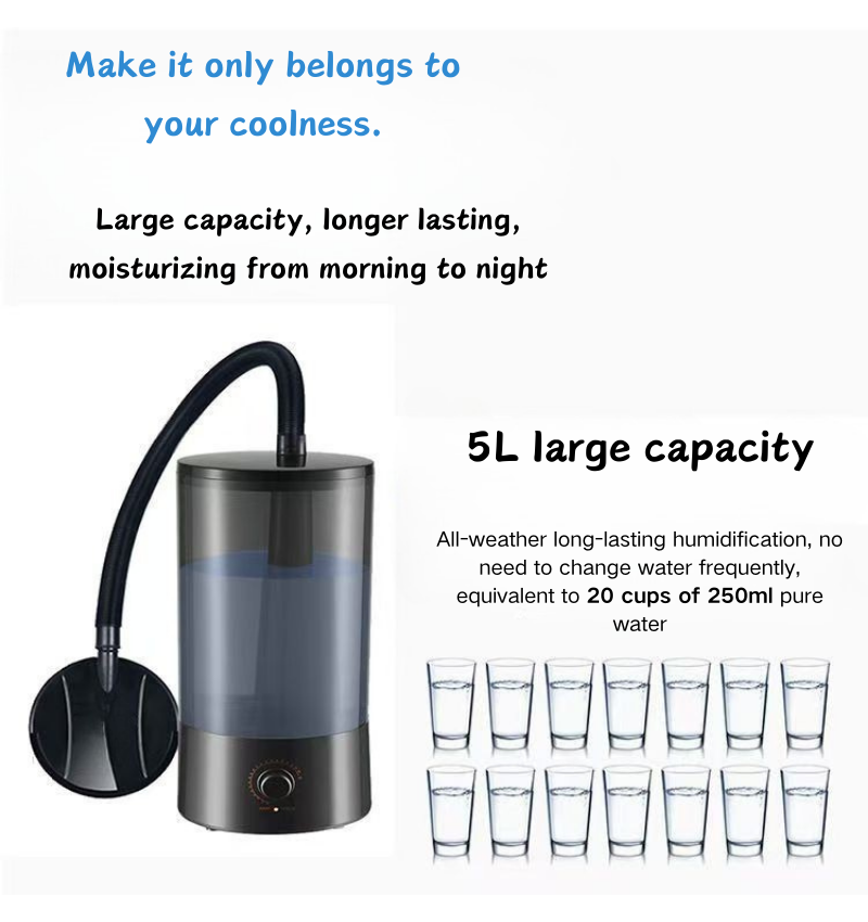 Mist Water Spray Cooling Stand Fan Misting Fan Air Conditioning ...