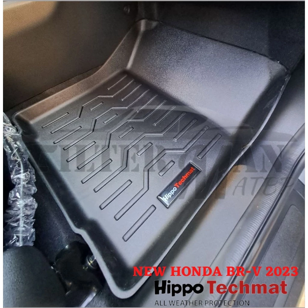 HONDA BRV 2023-2025 (S, V, VX) Hippo Techmat Pro Deep Dish Matting ...