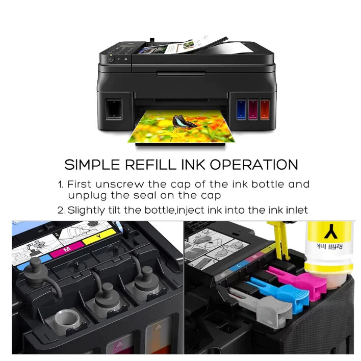 Canon ink GI790 Premum Refill Ink 790 ink For Canon G1000/G1010/G2000 ...