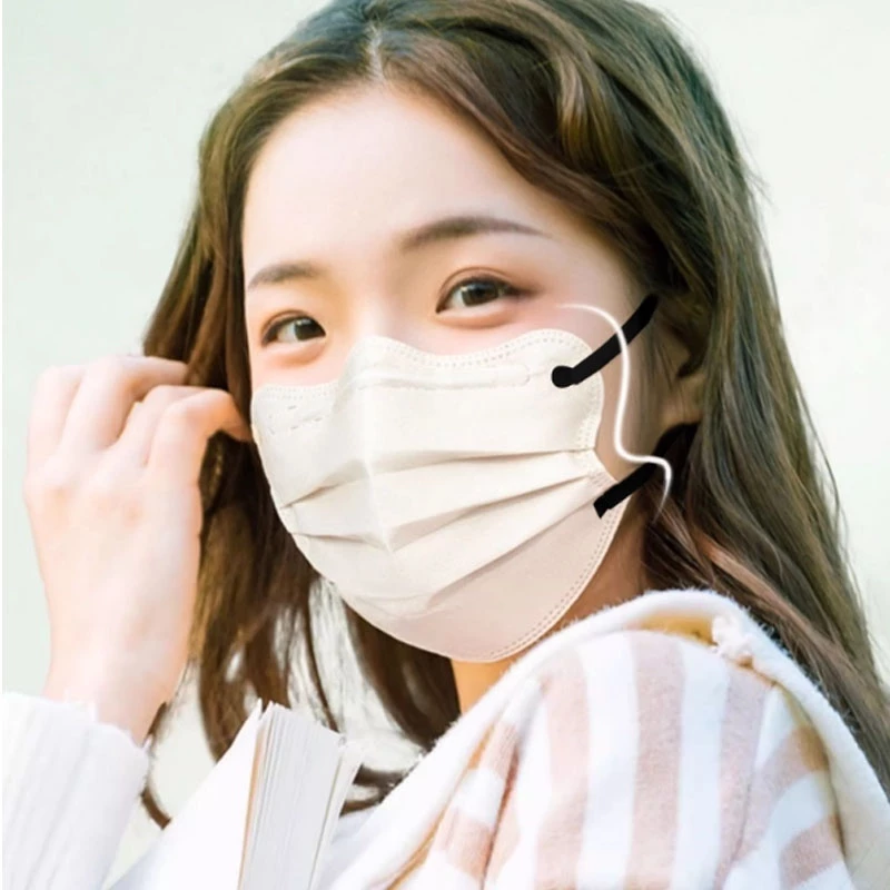 50pc 3D Face Mask Face-Lifting Butterfly Facemask V-shaped Mask Design ...