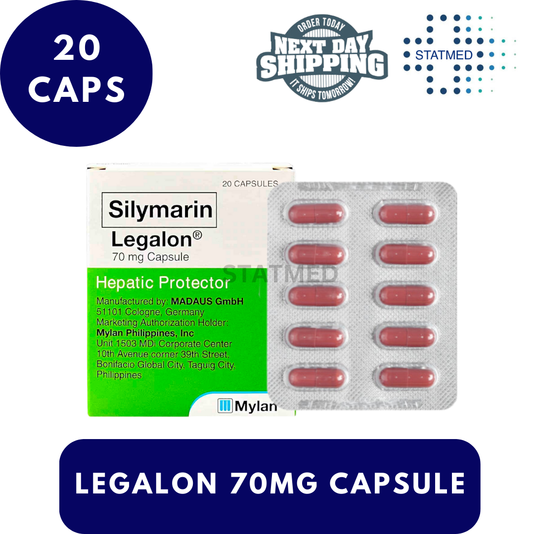 Legalon Silymarin 70 & 140mg Capsule l 10 & 20 Caps | Shopee Philippines