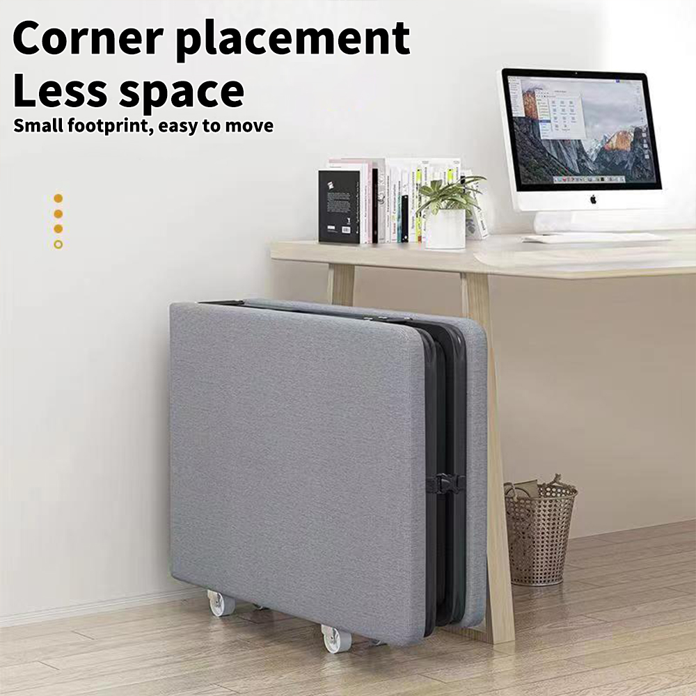 Foldable Bed Portable nap bed office recliner Home lunch break bed Save ...