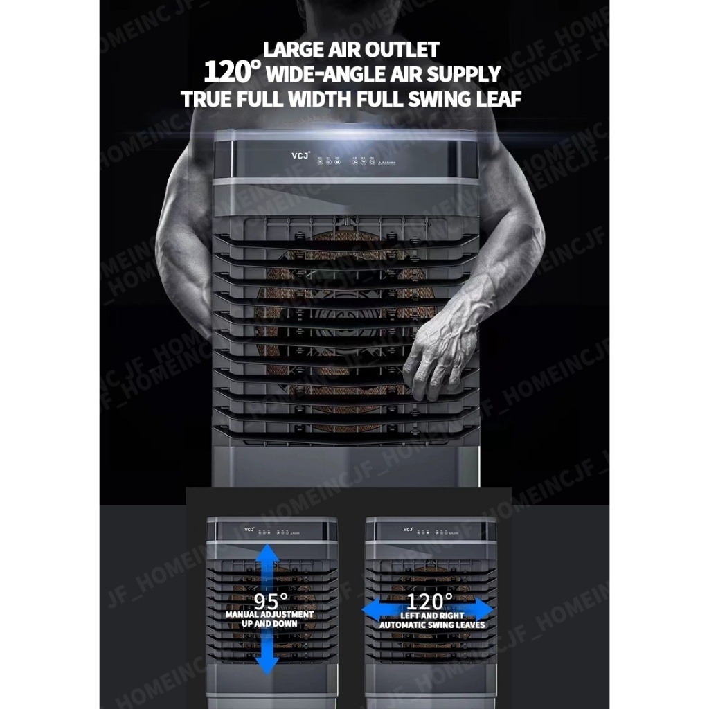 JF Air Cooler Fan, 50/65L Air Conditioner Inverter, Telecontrol/Button ...