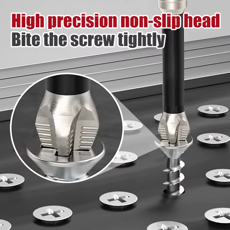 6PCS PH2 Magnetic Anti-slip Philip Screw driver Bit set Electric ...