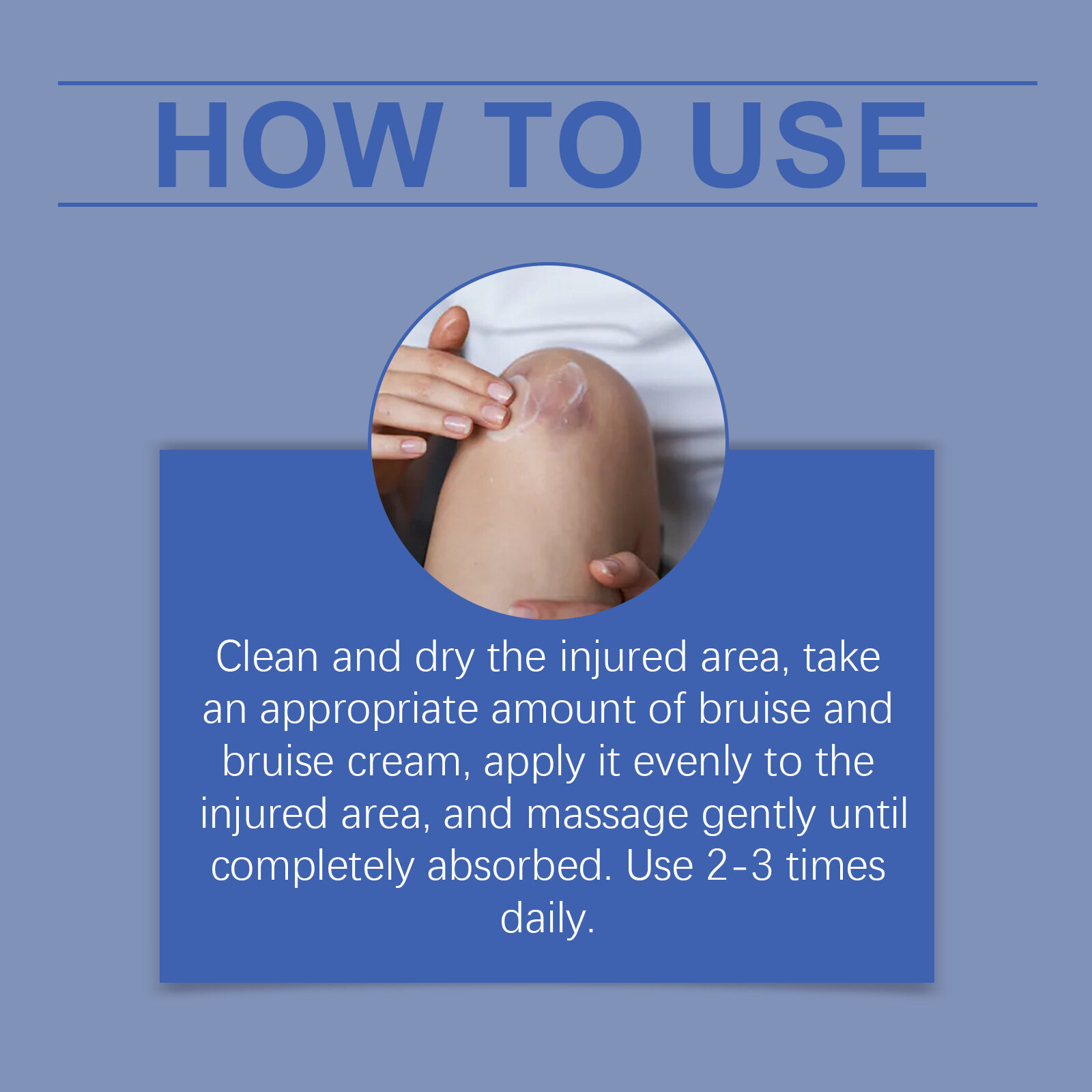 Bruising Treatment Cream Bruises Injury Swelling Pain Relief Cure ...