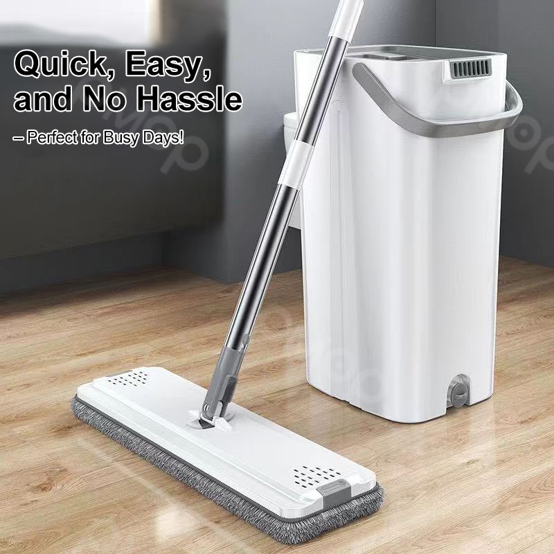 PMOP 360°Mop With Bucket Self Wash Dry wet separation Floor Mop 5 ...