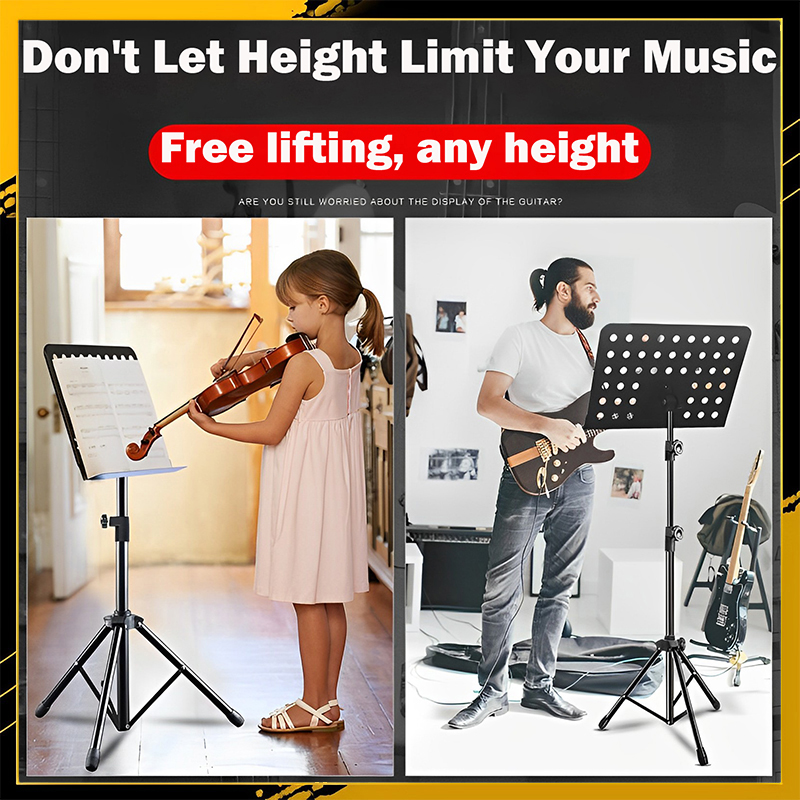 Heart String Music Sheet Stand Lyrics Stand Tripod Metal Music Stand ...