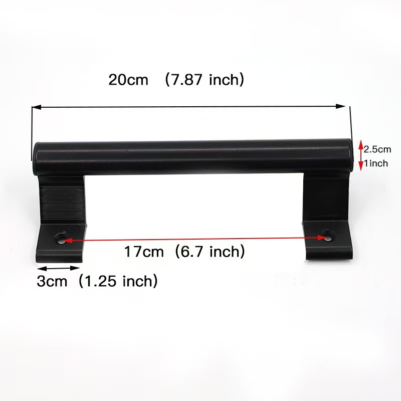 Aluminum sliding door handle-samsang handle/white/ black | Shopee ...