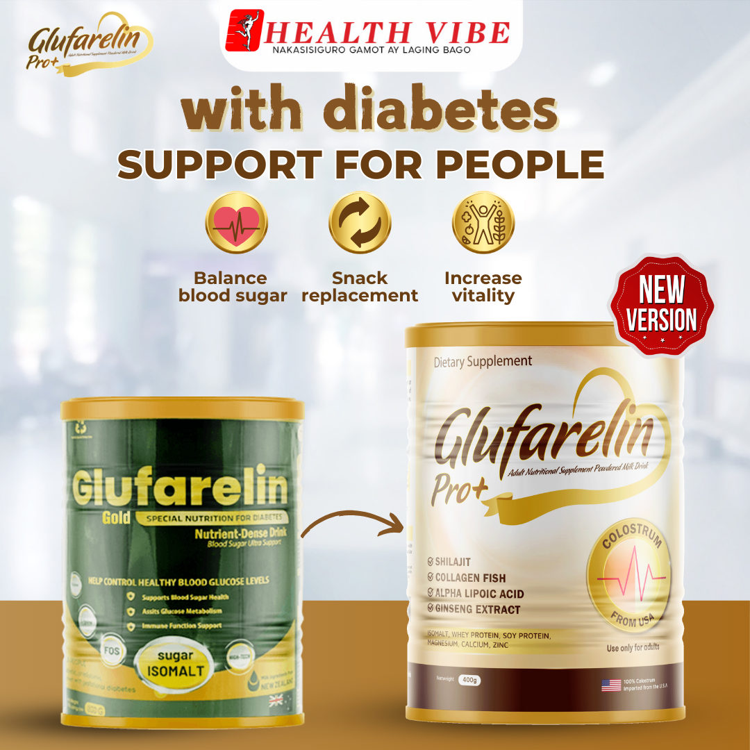 Glufarelin Gold – Lactose-Free Milk for Blood Sugar Control for Type 2 ...