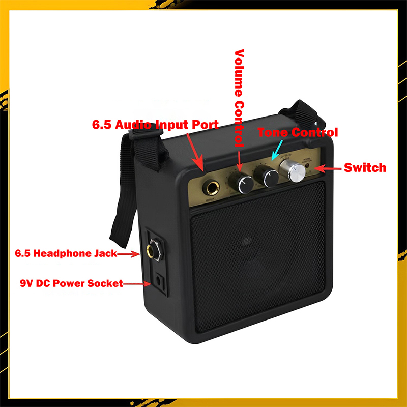 Heart String Acoustic Electric Guitar Amplifier Loudspeaker Guitar Amp ...