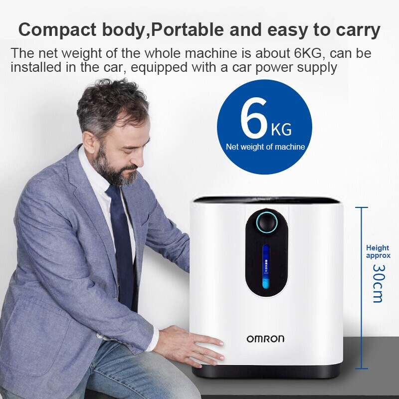 Omron Oxygen Concentrator for Home Use Infrared Remote Control 1-7L ...