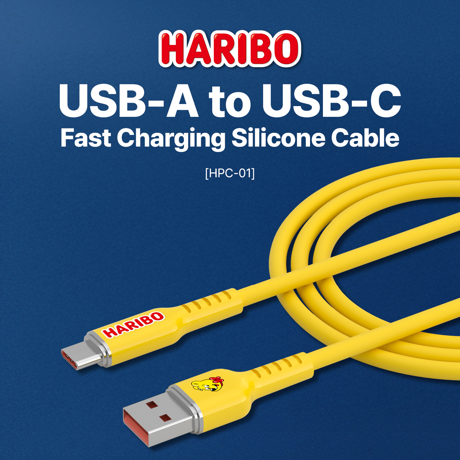 Haribo 60W USB to Type-C Fast Charging Cable Turbo Charge High Speed ...