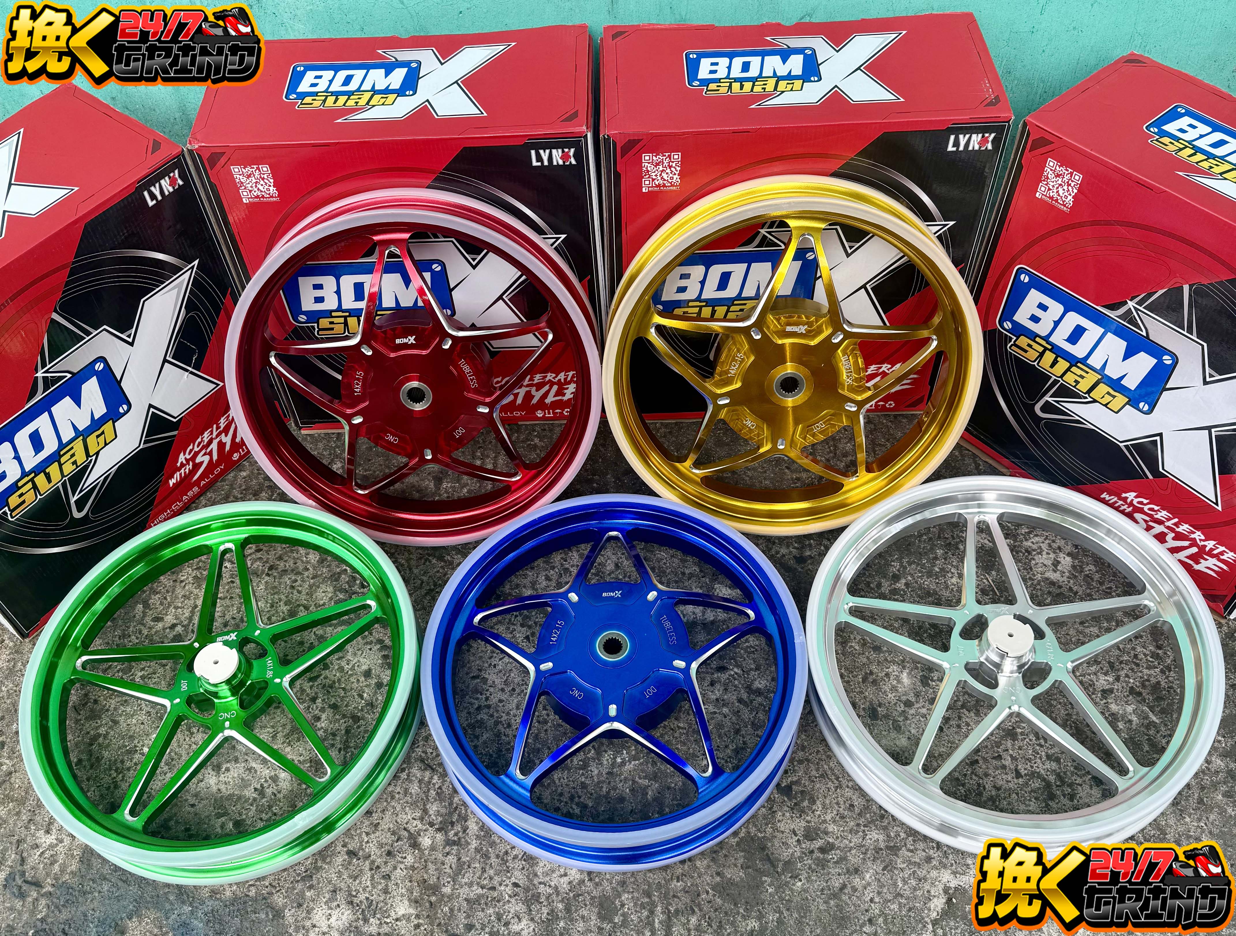 BOM RANGSIT MAGS STAR For Yamaha Mio i 125 / M3 (5 Spokes) | Shopee ...