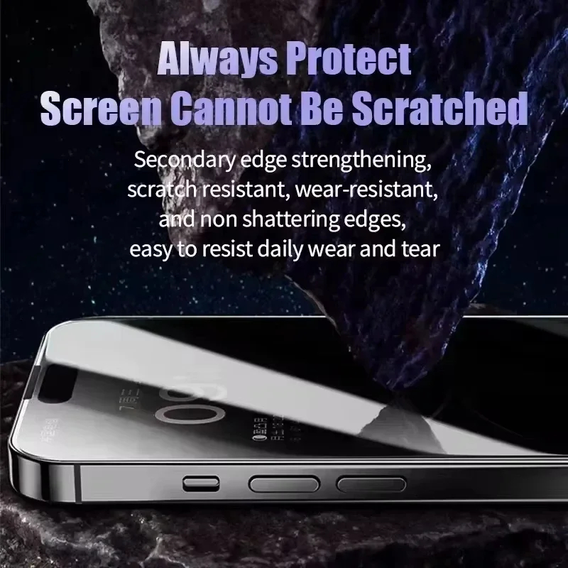 Matte Anti Spy Ceramic Tempered Glass For Samsung A26 A04 A05S A12 A13 ...