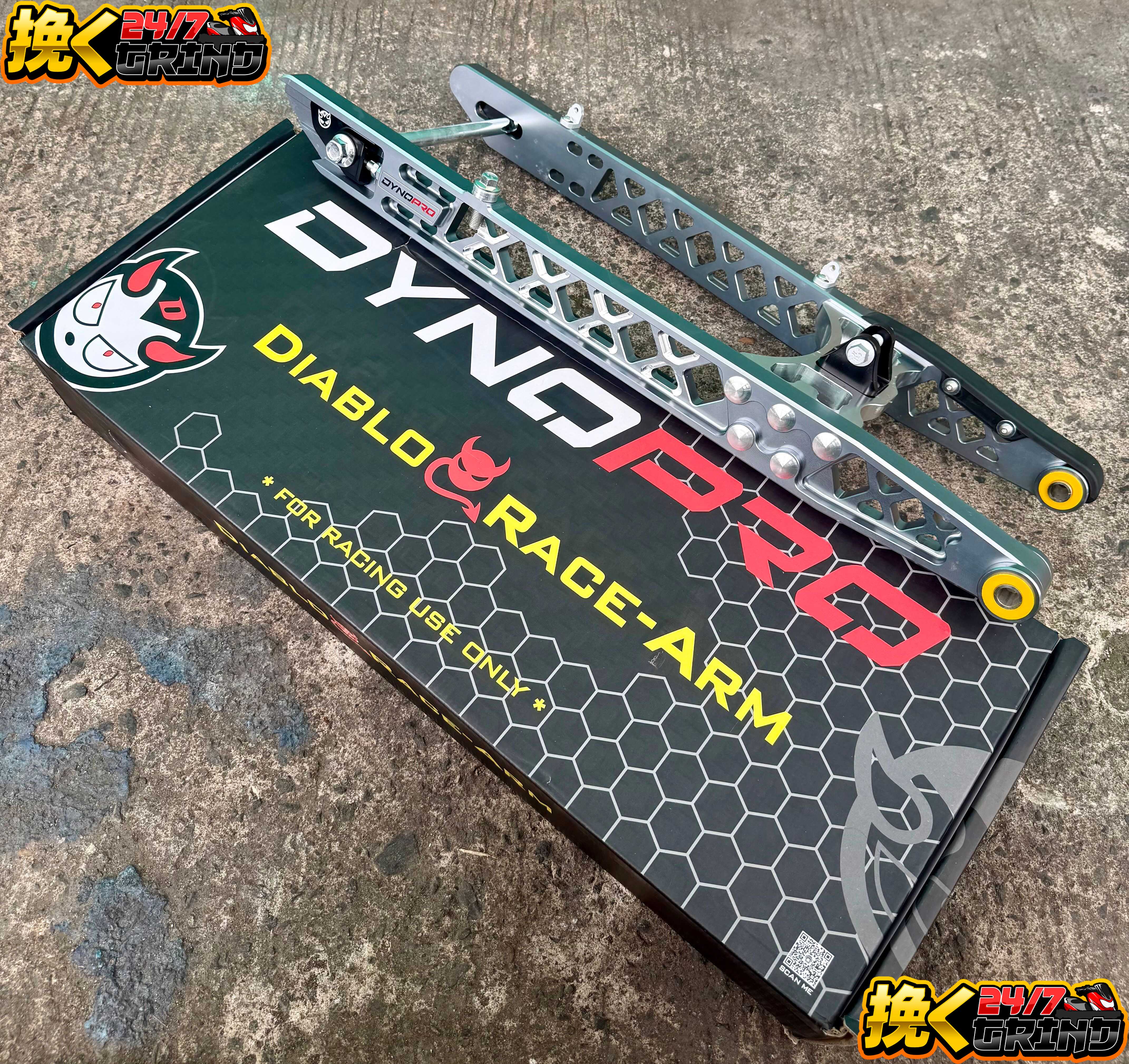 DYNO PRO CNC Swing Arm +2 PRO 3 For Sniper 150 / Sniper 155 Malaysian ...