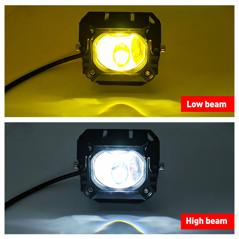 driving light 3 Inch 120W Dual Color LED mdl mini driving light ...