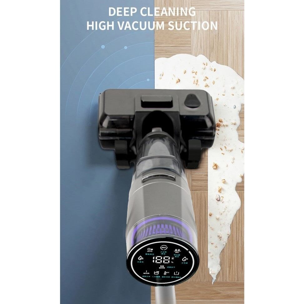 X9 Premium Cordless Wet And Dry Vacuum Cleaner Smart Dual-sided Edge ...