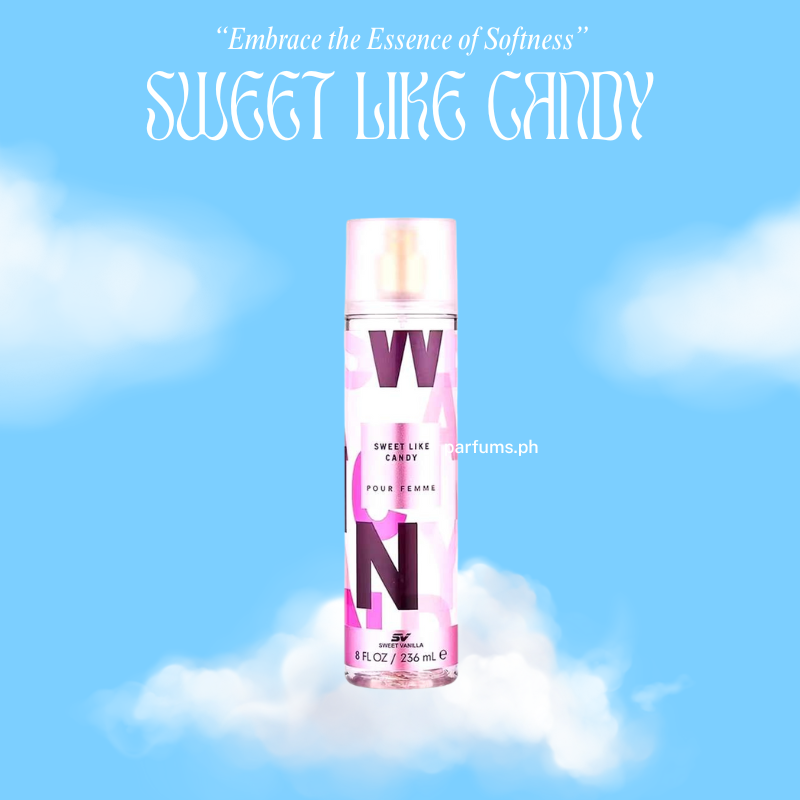 SWEET VANILLA Fragrance Body Mist 236ml Pabango Soft Pure Cloud Perfume ...
