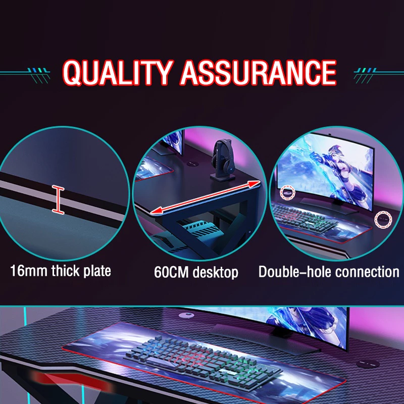 Gaming Table Computer Table for Desktop Multifunctional Modern Home ...