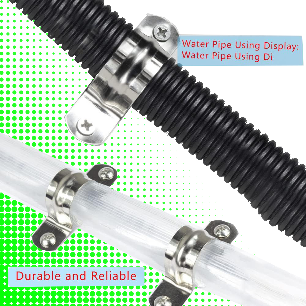 5~80mm 304 (10pcs) stainless steel Heavy Duty Metal Conduit CLamps ...