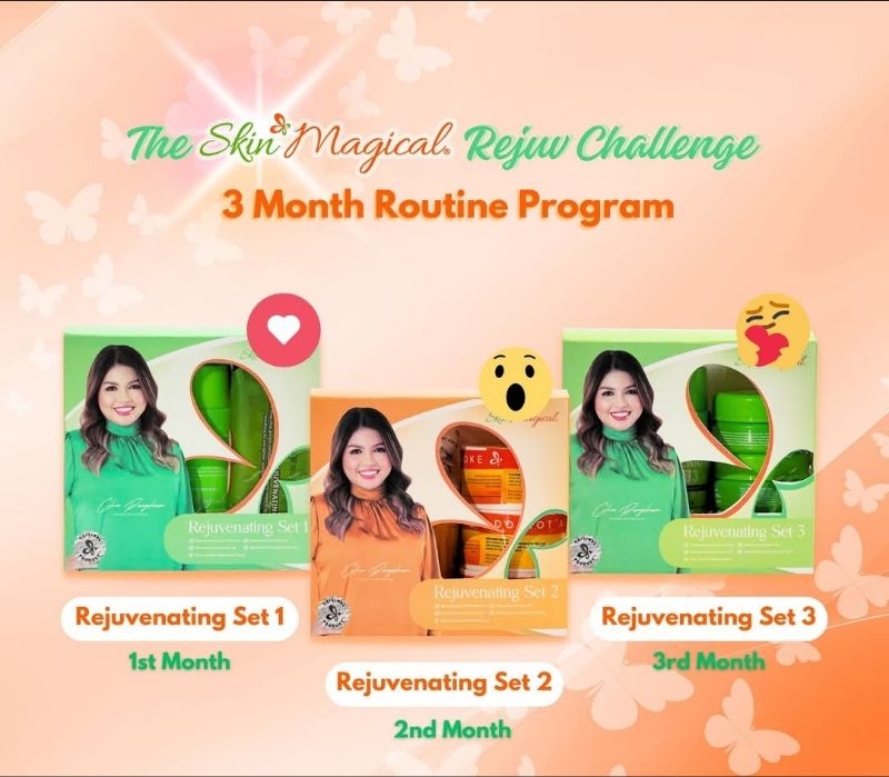 ‼️ORIG SET1 & SET3 Skin Magical Rejuvenating Set - Whitening, Anti-Acne ...