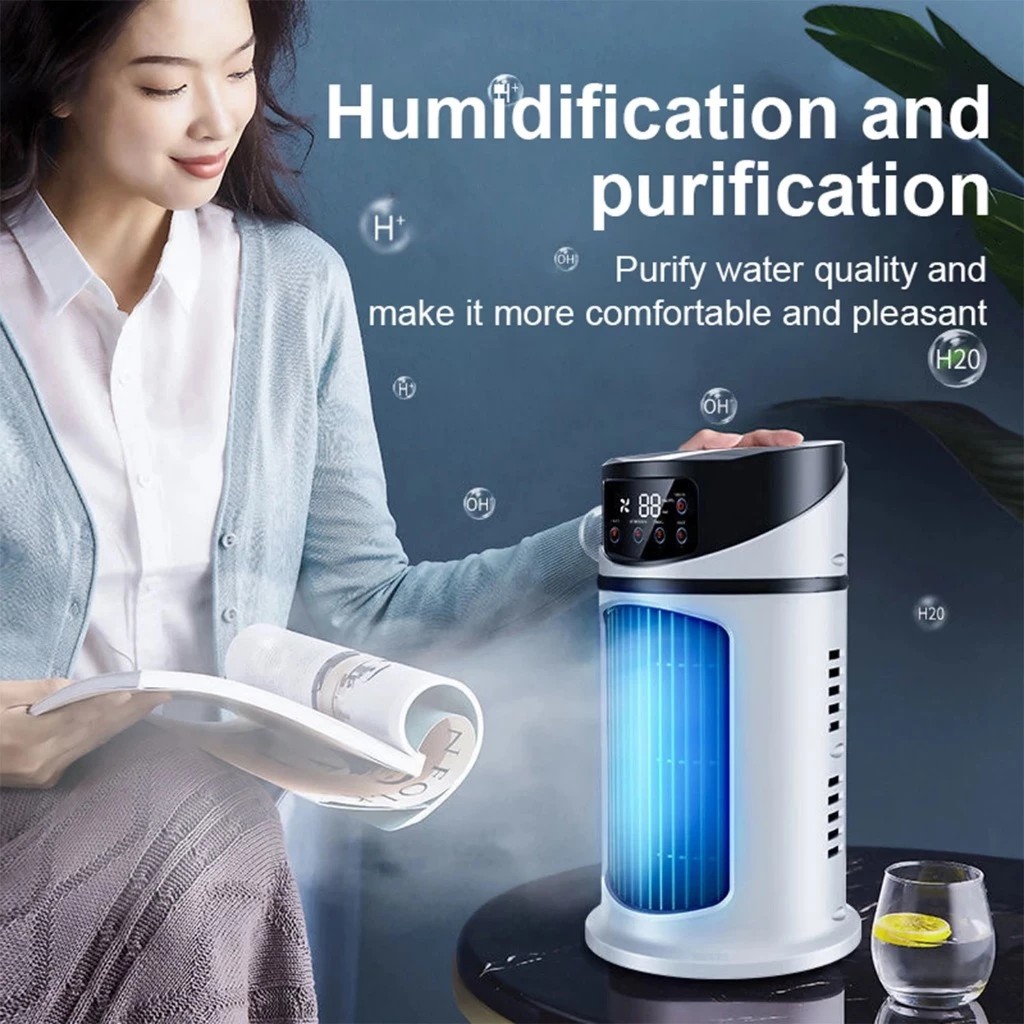 philips Fan Portable Cold Air Conditioning Multifunctional Air cooled ...