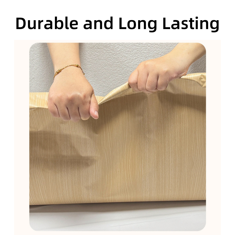 300cmX60cm Wood Design Wallpaper Waterproof Heat Resistant Self ...