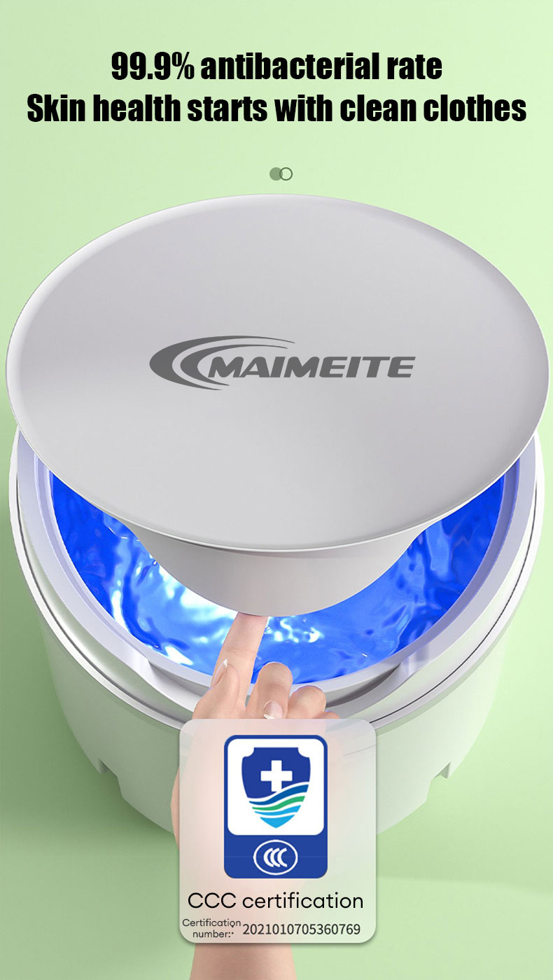 Maimeite Mini washing machine portable washing machine With Dryer With ...