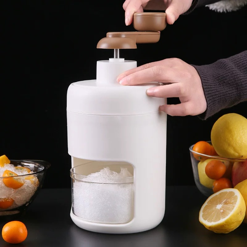 New Household Hand-operated Ice Crusher Small Ice Shaver Fruit ...