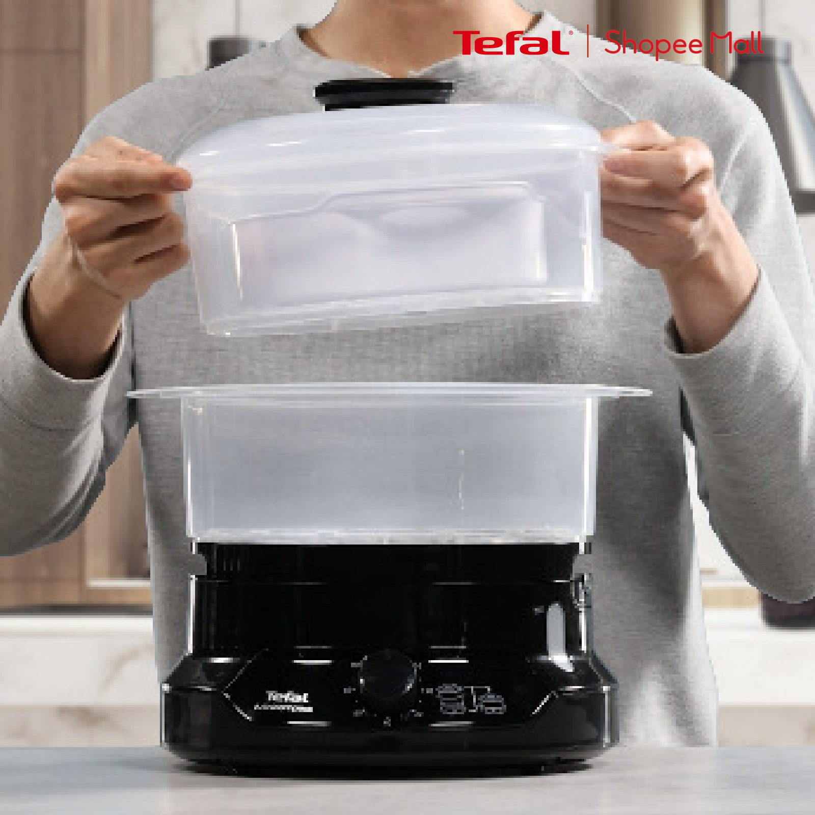 Tefal Mini Compact Food Steamer VC139865 | Shopee Philippines