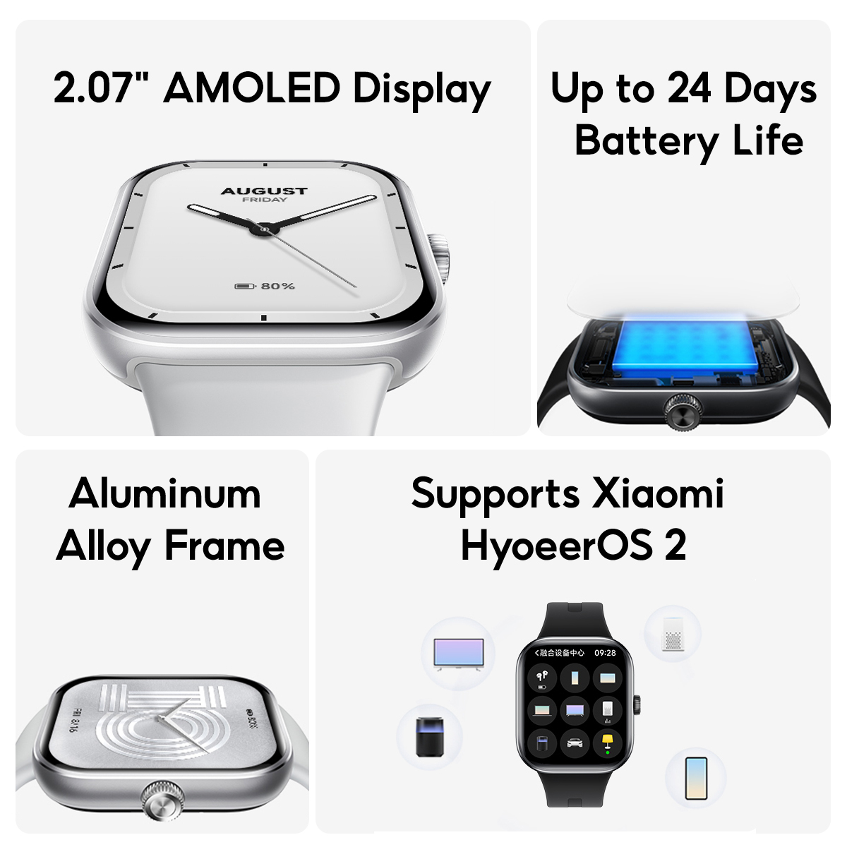 【Global Version】Xiaomi Redmi Watch 5 Smartwatch Built-in 5-system GNSS ...