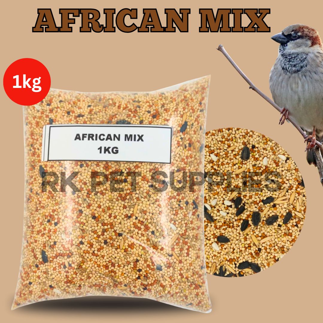 African Mix Birdy Blend Food All Stages Pet Food Essential Nutritious ...