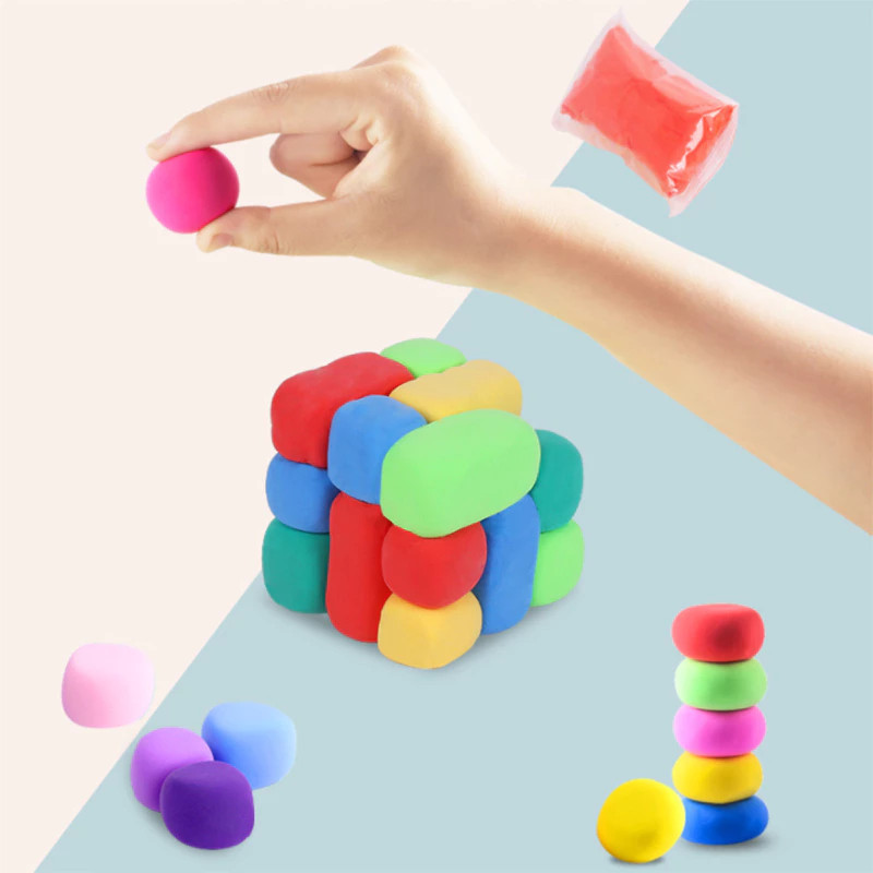 36 Colors Ultra Lightweight Air-Drying Modeling Clay Plasticine Set ...