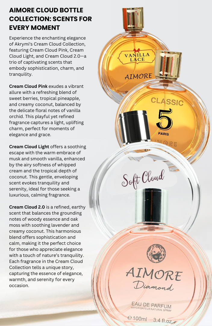 AKRYMI Vanilla lace Soft Cloud DIAMOND CLASSIC5 Perfumes long lasting ...