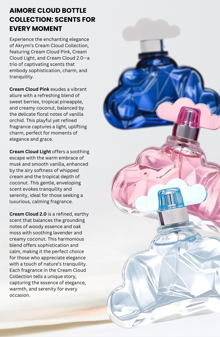 AKRYMI Cream Cloud Perfume 90ml Perfume for Women girls Cologne vanilla ...