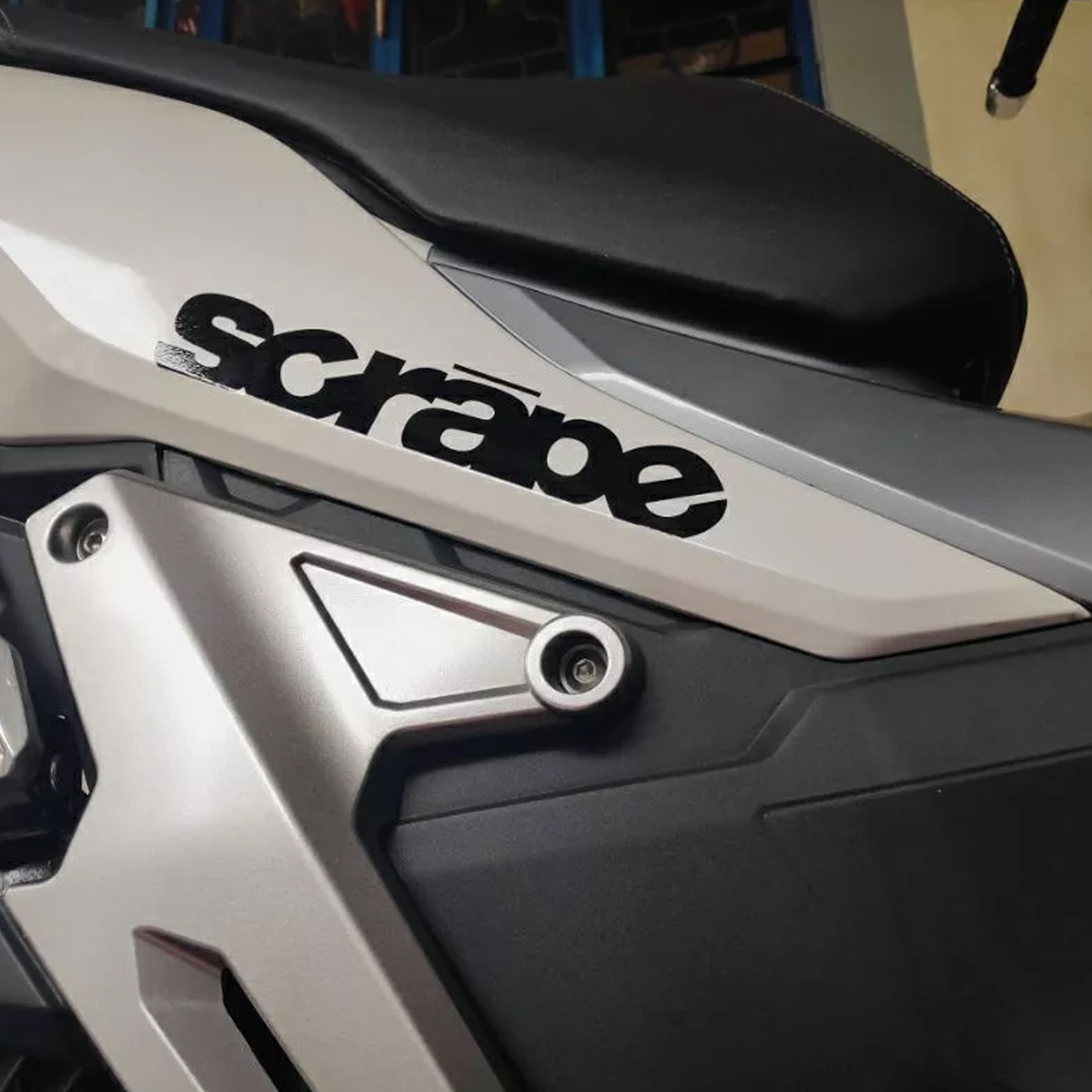 Scrape Sticker for Motorcycle Lowered Jdm Culture Waterproof Stickers ...