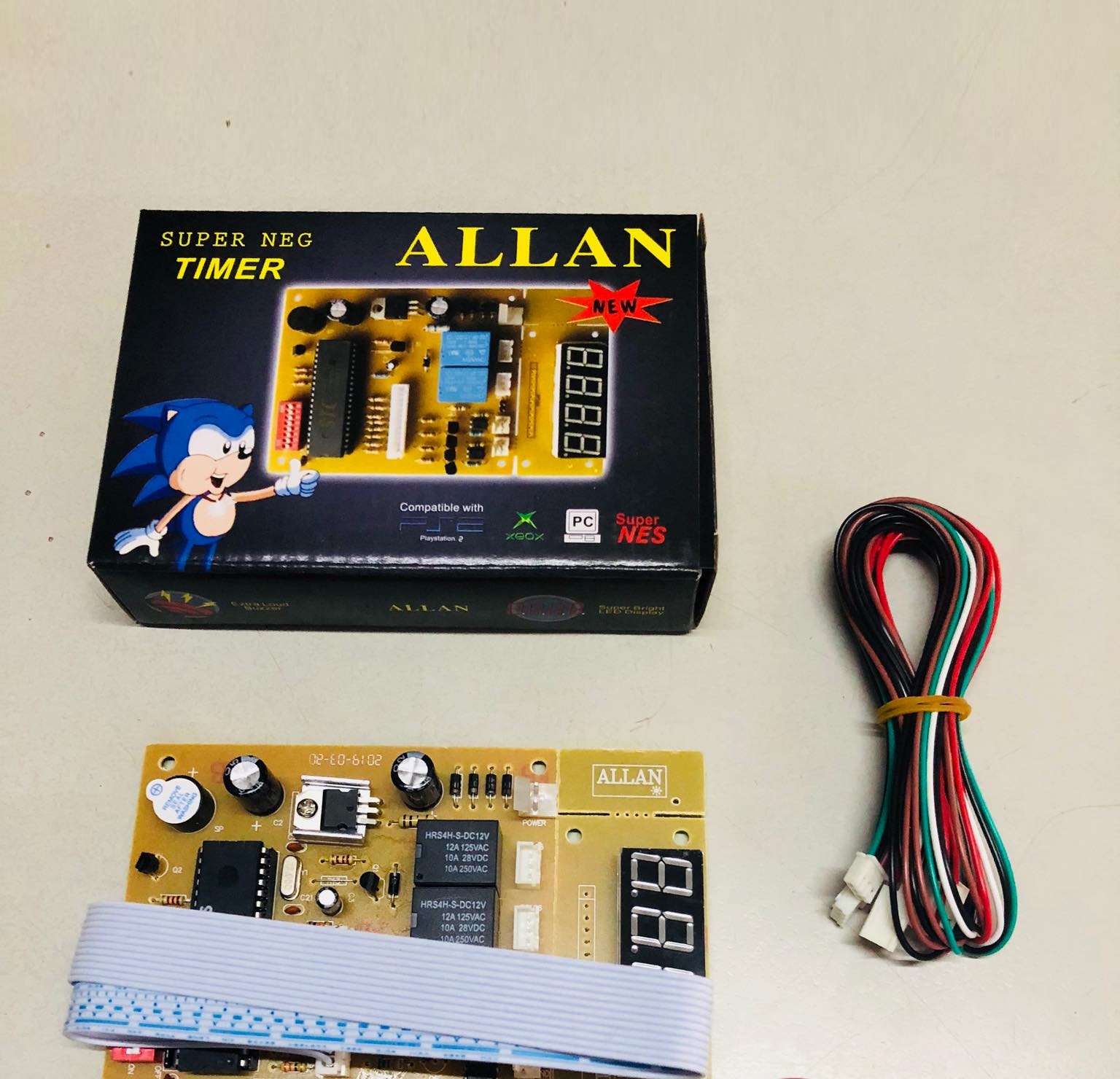 Timer For Piso Net /4 Led Digit Digital Timer Dual Relay Piso Net For ...