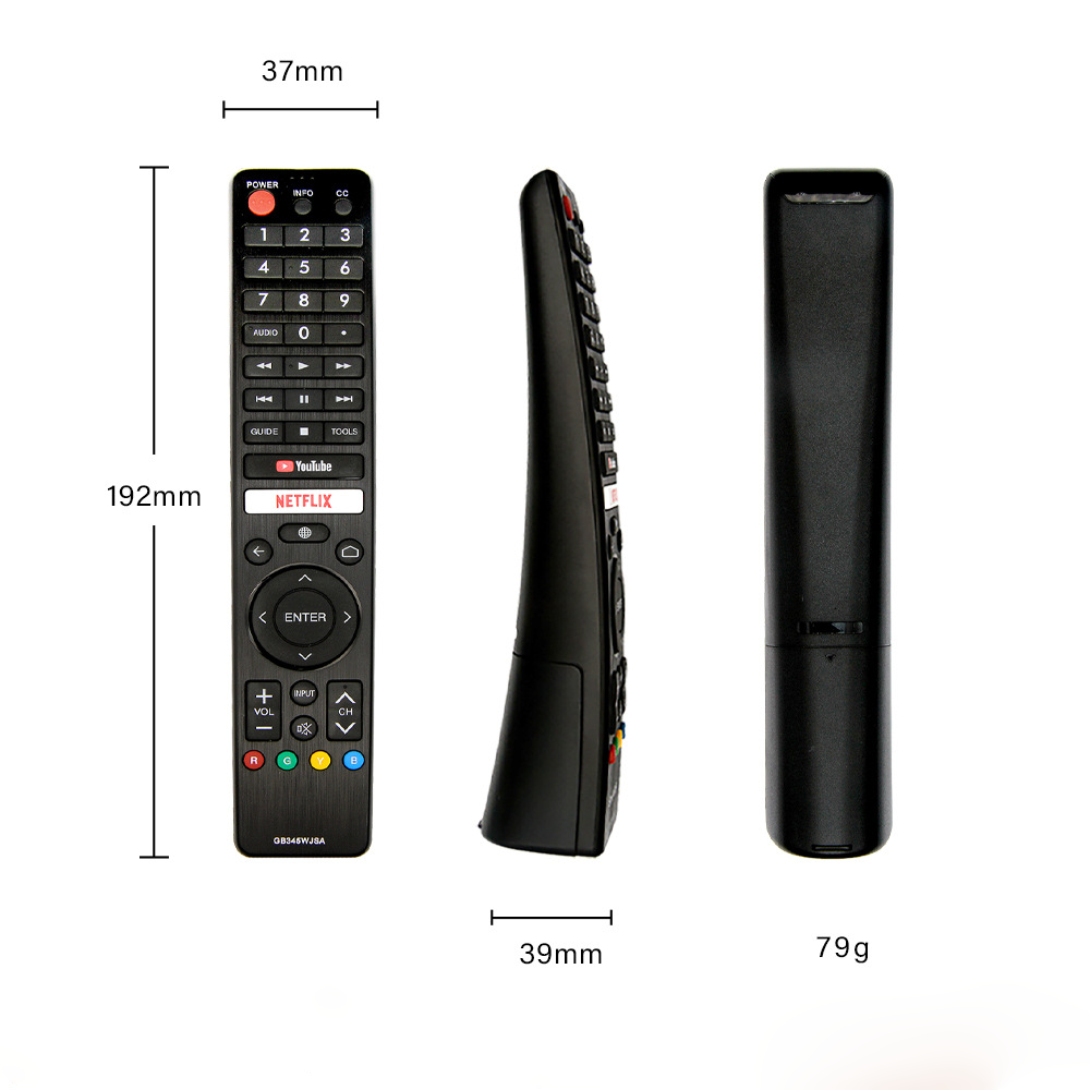 MLtool SHARP TV Remote Control For LED/Android TV /Smart TV Netflix ...