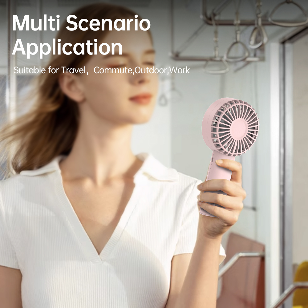 Orashare HF09 Handheld Fan Rechargeable 3 Speeds Strong Wind Portable ...