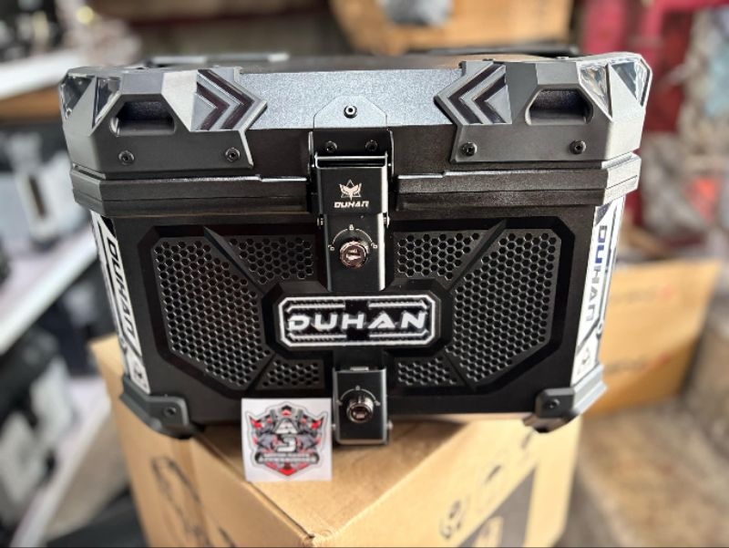 DUHAN V8 ABS HARD PLASTIC TOP BOX 45 LITTERS | Shopee Philippines