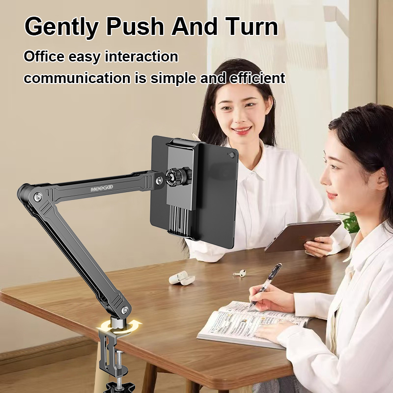 MeeGoo Lazy Phone Holder 360° Rotating Tablet Stand Adjustable for iPad ...