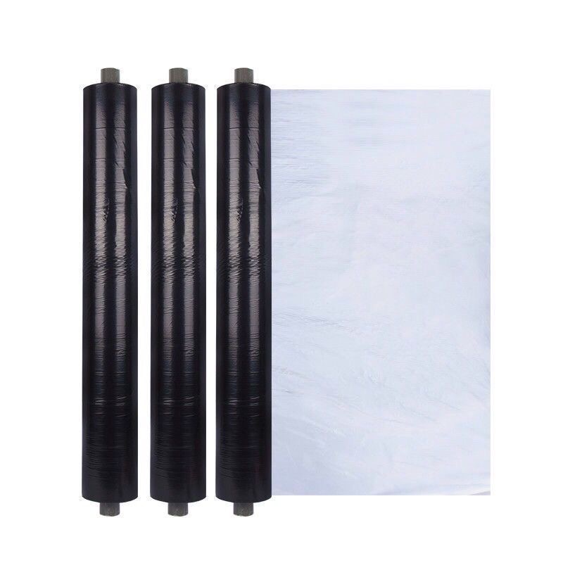Silver Black Dual Color Plastic Mulch 2.65FT x 650m 0.8m x 2132FT 10 ...