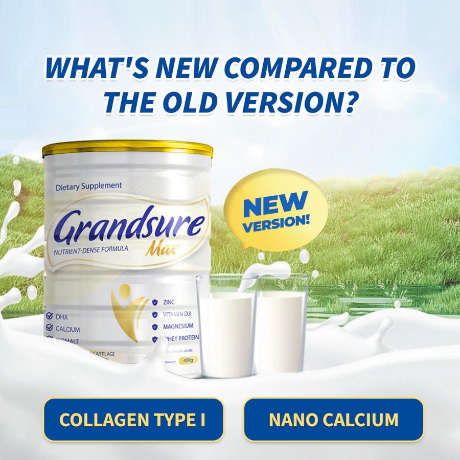 Grandsure Max Gold Milk Colostrum Milk Adult Nutritional Milk Powder ...