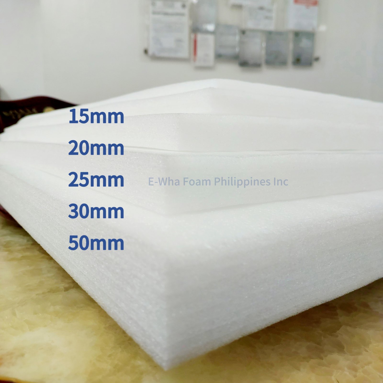 15mm-50mm (1m x 1m) PE foam for multiple applications: DYI Art and ...