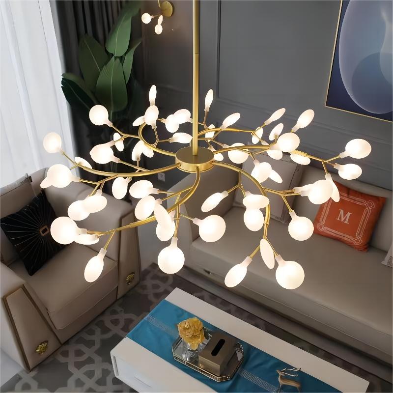 chandelier for living room center light Firefly chandilier drop lamp ...